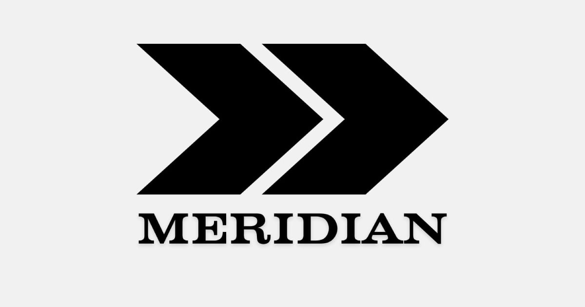 Meridian Audio Logo Meridian | Neutral Home Decor Handmade By Global